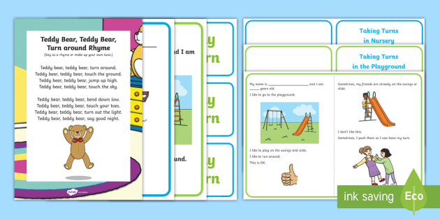 July Provision Turn Taking Resource Pack (teacher made)