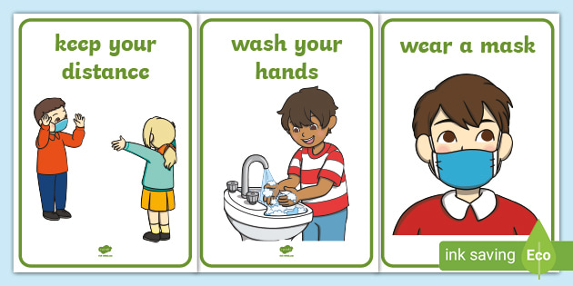 Supermarket Role Play Social Distancing Display Sign