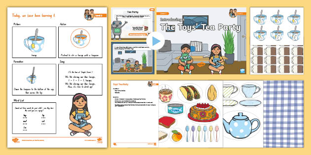Twinkl Phonics Level 2: Week 1: Lesson Pack 't'