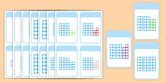 Number Shape Matching Cards 0-30 (teacher made)