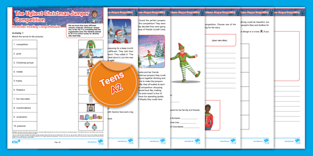 Christmas Activities for Teens | twinkl.co.uk