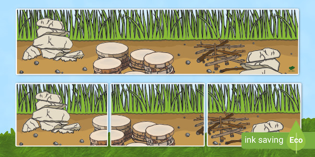 Minibeasts Small World Background (Detailed Version)