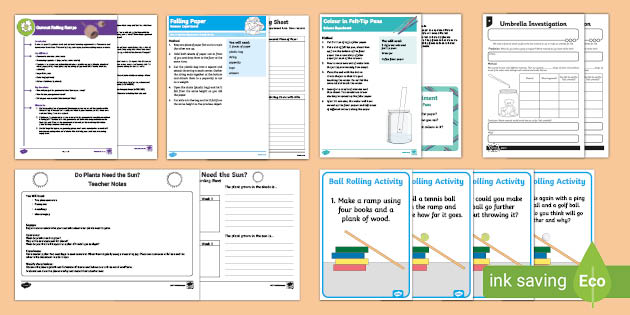 F-2 Science Classroom Experiments and Activities Pack