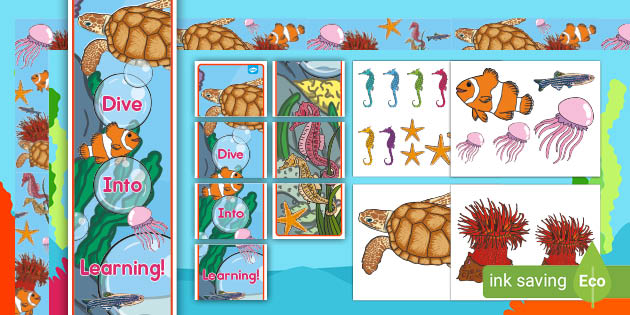 Dive Into Learning! Door Decorating Pack