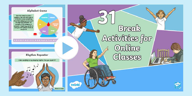 31 Break Activities For Online Classes teacher Made 31 Break Activities For Online Classes teacher Made