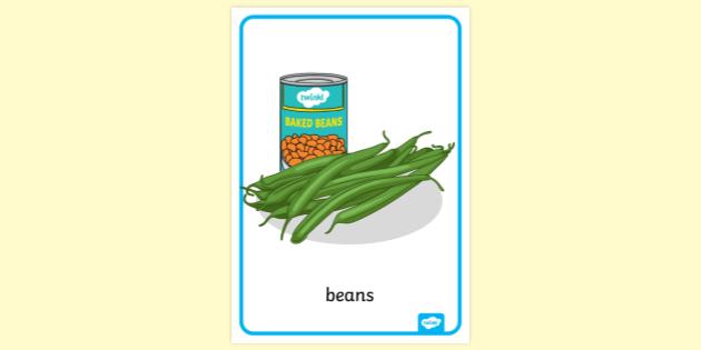 FREE! - Beans Poster | Colourful Display Poster | Primary | Twinkl