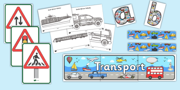 Transport Bumper Pack (teacher made)