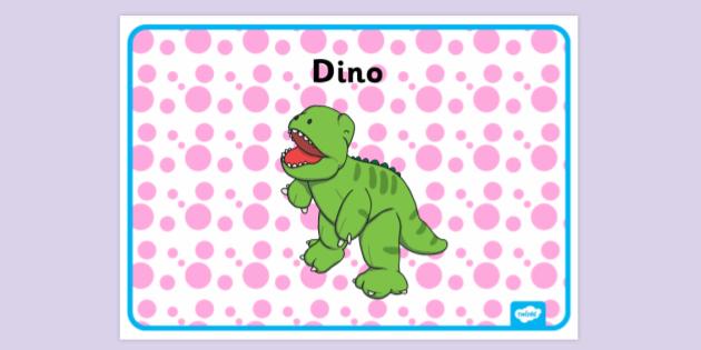 FREE! - Dino Poster | Display Poster | Primary Resources | Twinkl