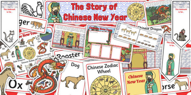Chinese New Year Story Sack (teacher made)