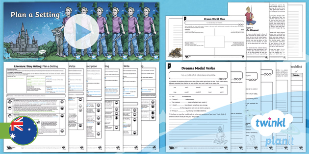 Year 6 Dreams and Anders Arnfield Story Writing Genre Unit Pack