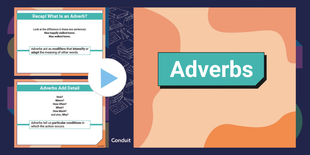 Literacy Lesson: Adverbs (teacher made)