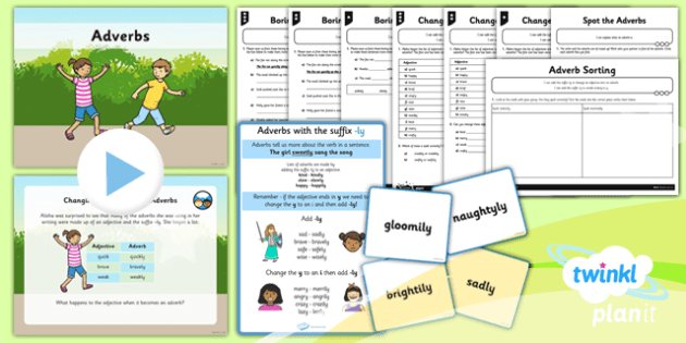 Cooking Adverbs Missing Word Sentences Worksheet