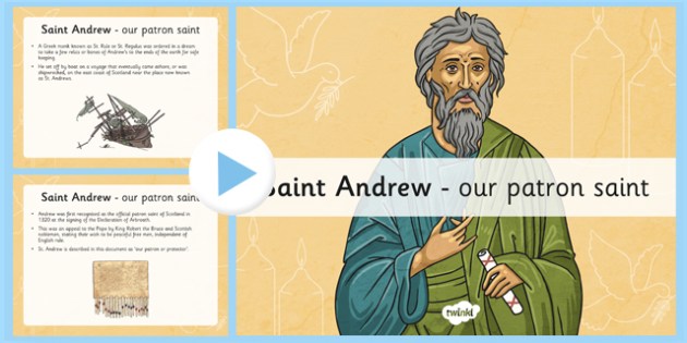 Saint Andrew Information PowerPoint - CfE Teaching Resource