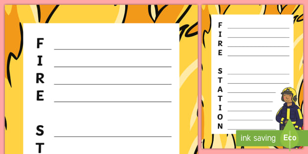 The Fire Station Aistear Acrostic Poem