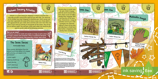 Autumn Sensory Activities | twinkl.ca