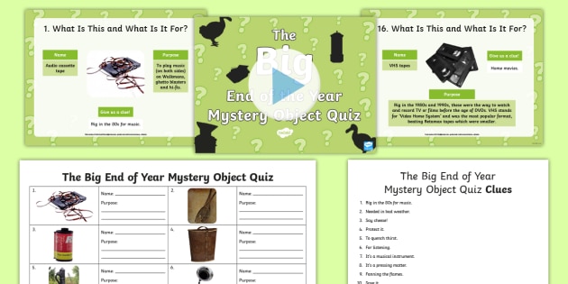 End Of Year Fun Quiz • Twinkl.com.au