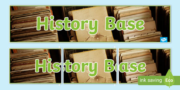 History Third Level Display Banner (Teacher-Made)