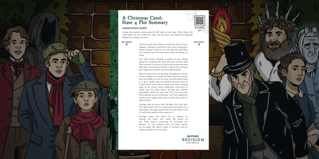 A Christmas Carol Summaries | twinkl.co.uk