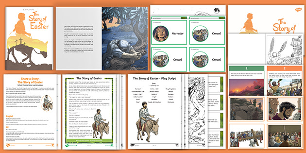 KS2 Easter Story eBook School Closure Pack - Home Learning