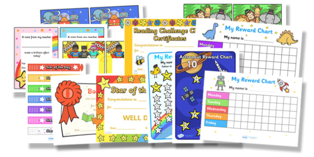 General Reward Resource Pack (teacher made)