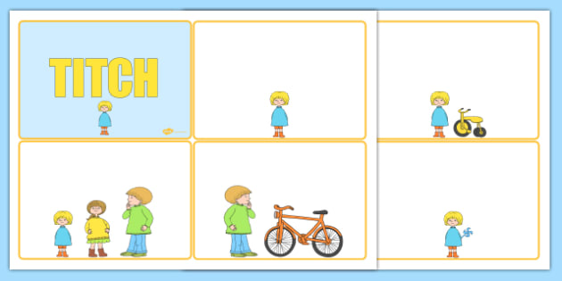 Story Sequencing Cards to Support Teaching on Titch