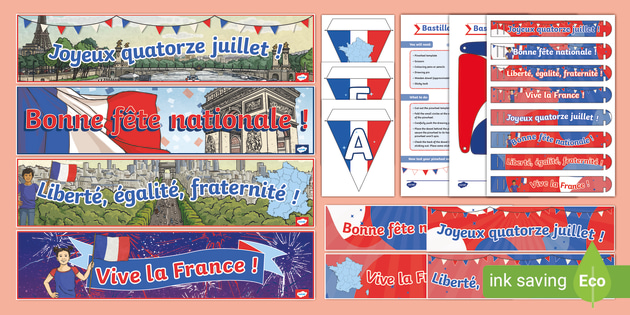 👉 French: Resource Pack: Bastille Day (teacher made)