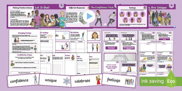 PSHE and Citizenship UKS2 Be Yourself Unit Pack | Twinkl