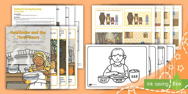 Goldilocks and the Three Bears: Phase 1 Phonics Environmental Sounds ...