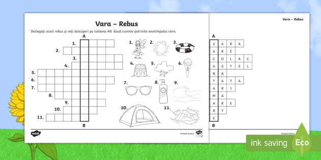 Vara - Rebus (teacher made)