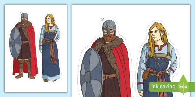 The Vikings Display Cut-Outs | KS2 History (teacher made)