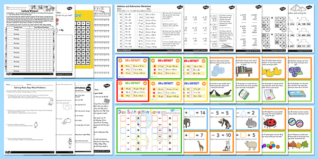 KS3 Maths Addition and Subtraction Catch Up Resource Pack