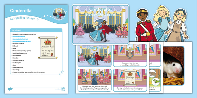 Cinderella Storytelling Basket - Primary Resources - EYFS