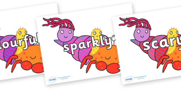 FREE! - Wow Words on Sharing a Shell to Support Teaching on Sharing a Shell