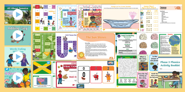 FREE Jamaica Resource Taster Pack (teacher made)