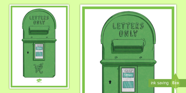 Irish Post Box Display Posters