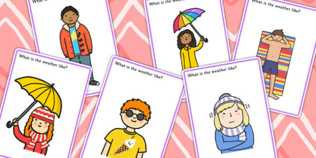 What Is The Weather Like Finish The Picture Inference Activity