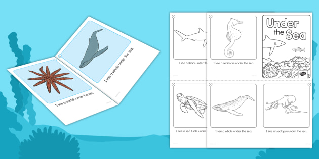 Under the Sea Early Emergent Reader (teacher made)