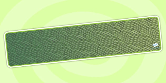 👉 Editable Banner Snake Skin (teacher made)