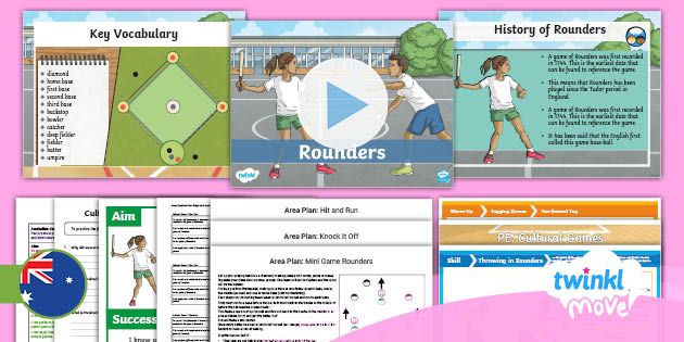 Year 6 Rounders Pack Australia | PE and Movement | Twinkl