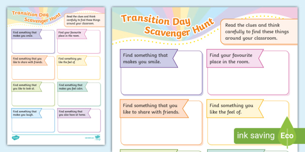 Transition Day Activities | twinkl.com.au