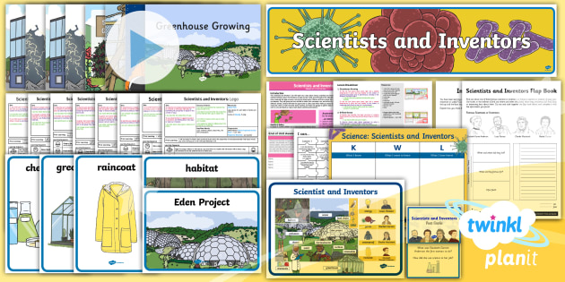 Science: Scientists and Inventors Year 2 Unit Pack
