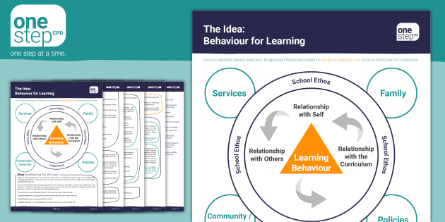 Behaviour Management in schools | OneStep CPF Resource