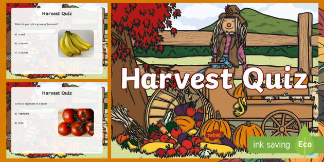 Harvest Quiz PowerPoint (teacher made)