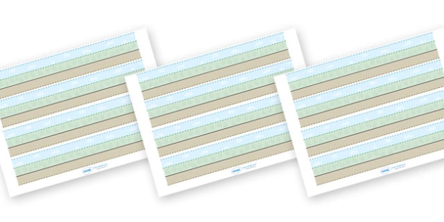 Small Line Guide (Ground, Grass and Sky - Images)