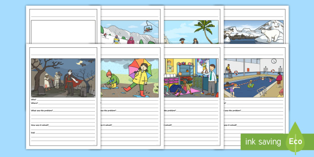 Story Writing Frames and Prompts | 1st/2nd Class