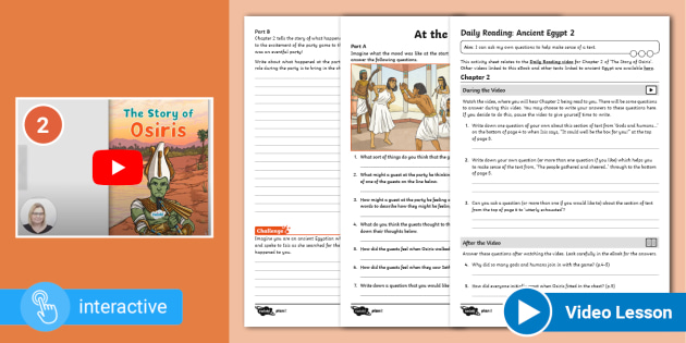 Ancient Egypt Readings | twinkl.com.au