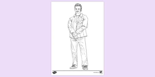 FREE! - 90s Cartoon Colouring Page | Colouring Sheets