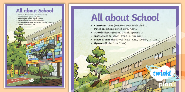 PlanIt Year 3 Spanish Topic Book Cover: School and Hobbies