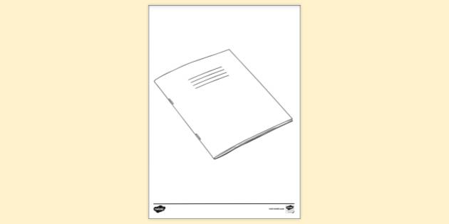 FREE! - Exercise Book Colouring | Colouring Sheets