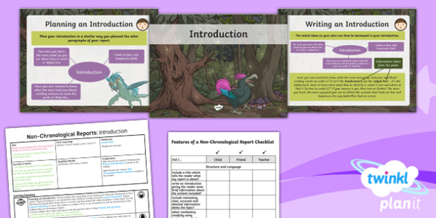 Non-Chronological Reports | twinkl.co.uk